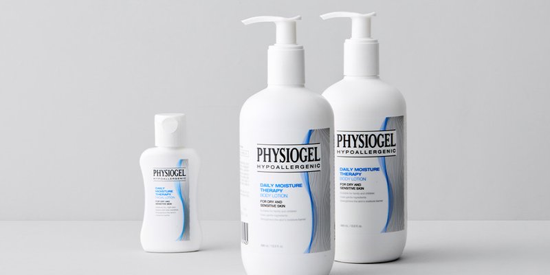 [피지오겔] DMT 바디로션 400ml 더블기획(바디로션 400ml 2개 + 페이셜로션 50ml 1개) - 마켓컬리